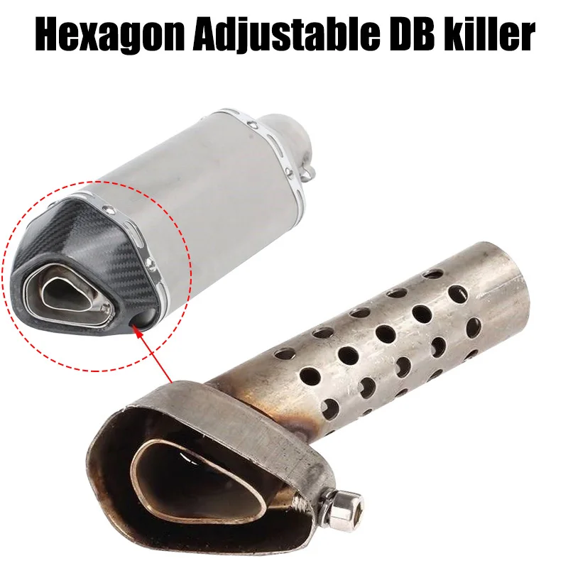 Motocicleta-ajust-vel-Exhaust-Pipe-DB-Killer-Silencer-Motocross ...