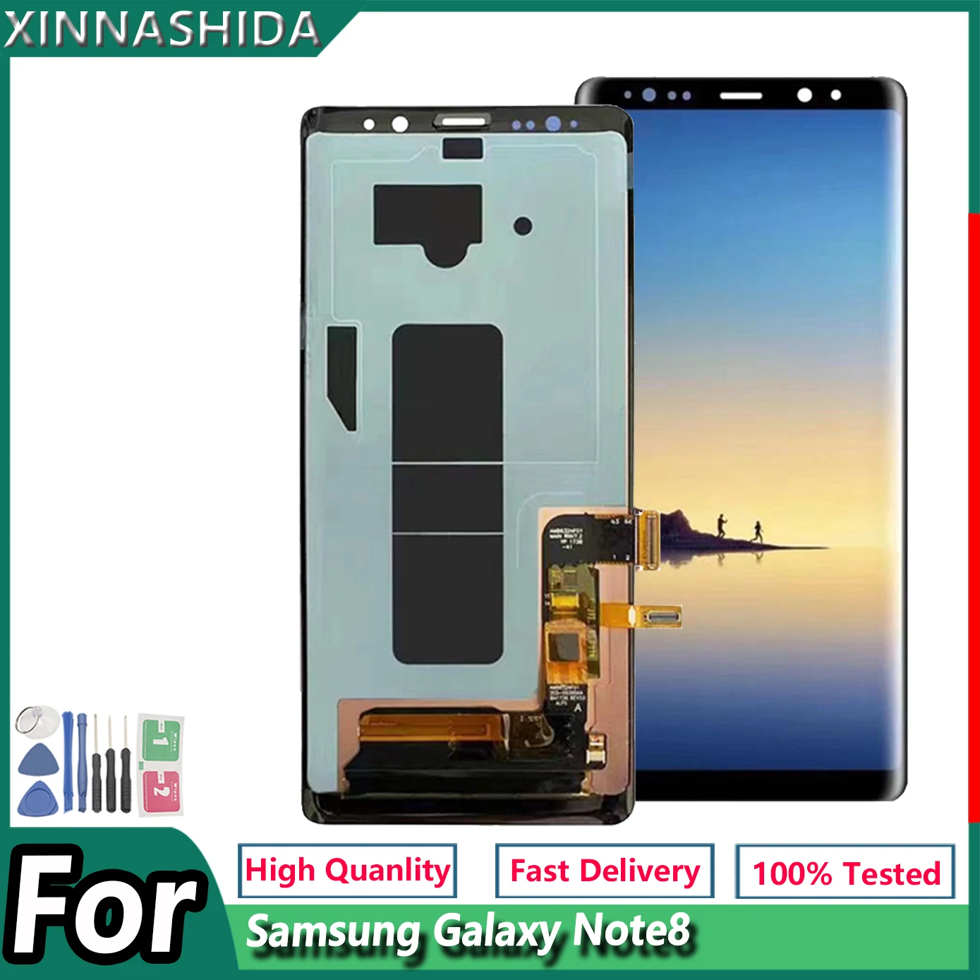 Display for SAMSUNG Galaxy Note 8 LCD N950 N950F LCD Display Touch ...