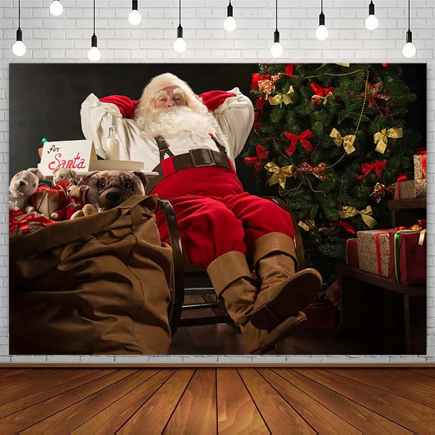 Santa Claus Backdrop