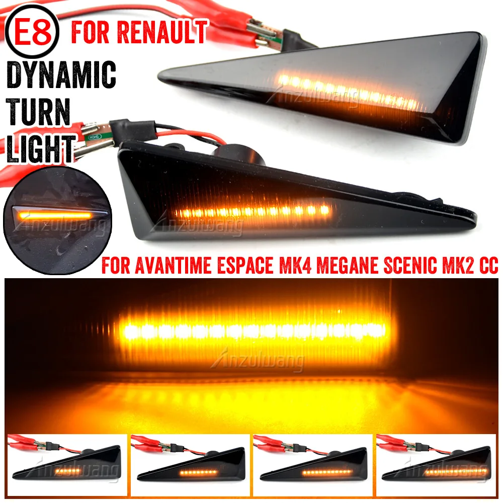 2pcs-Led-Dynamic-Turn-Signal-Side-Marker-Light-Sequential-Blinker-Lamp ...