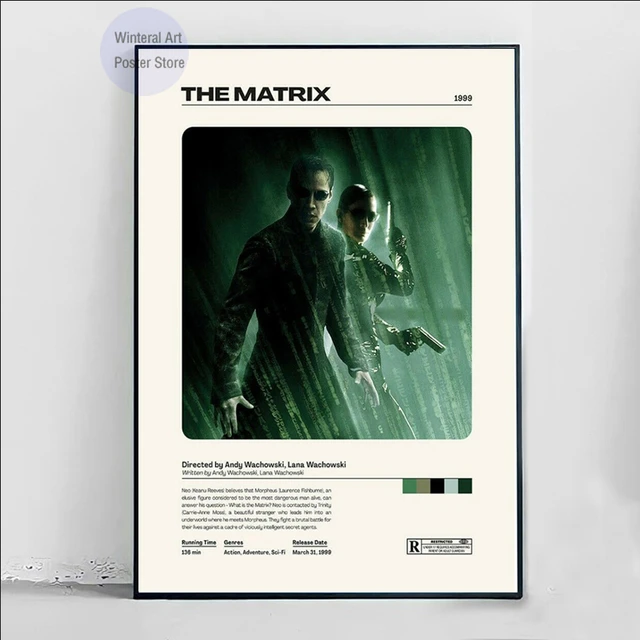 The Matrix Revolutions Minimalist Poster