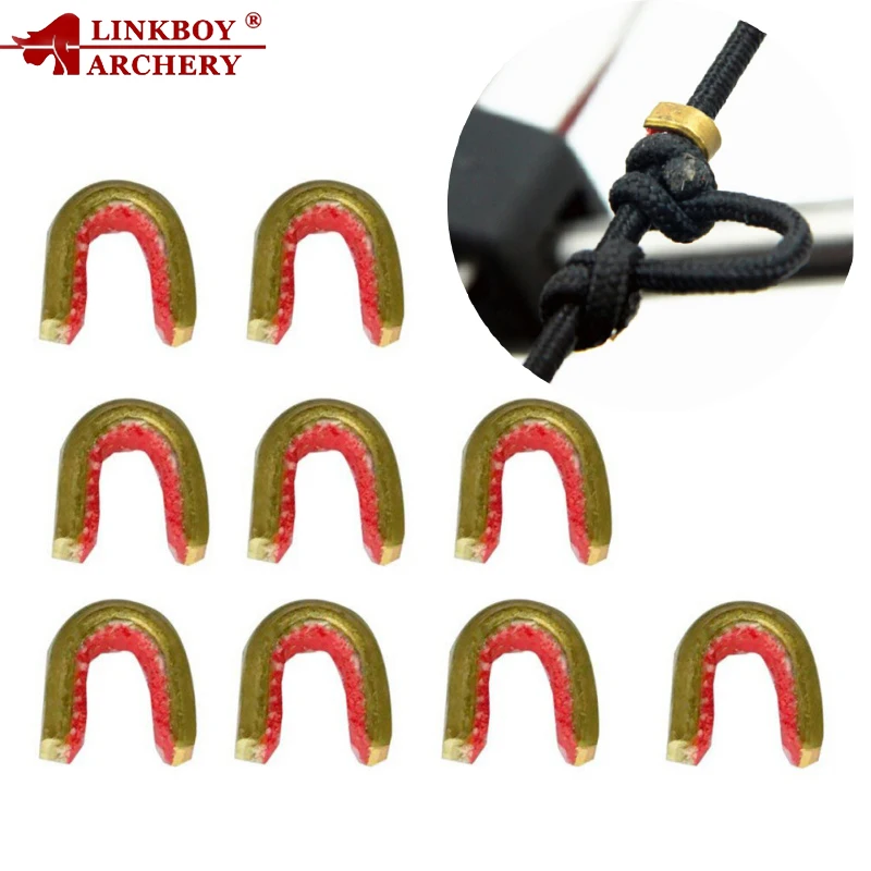 Mounchain-Shooting-Accessory-6pcs-Archery-Arrow-Bow-Strings-Buckle-Clip ...