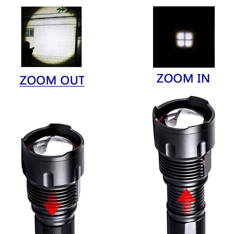 Cree XHP70 XHP50 XM-L2 U3 XM-L T6 светодиодный вспышка светильник ...