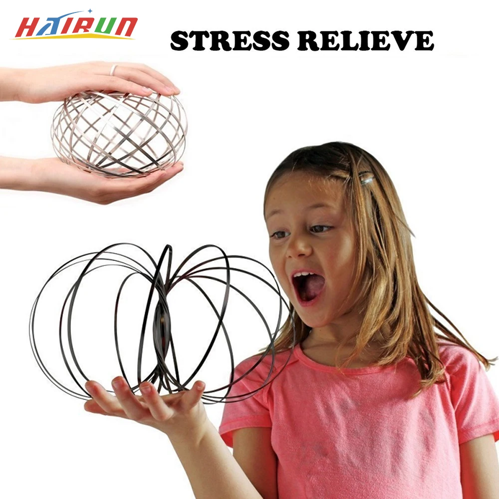 New-Magic-Ring-Toroflux-Flowtoys-Amazing-Flow-Ring-Toys-Kinetic-Spring ...