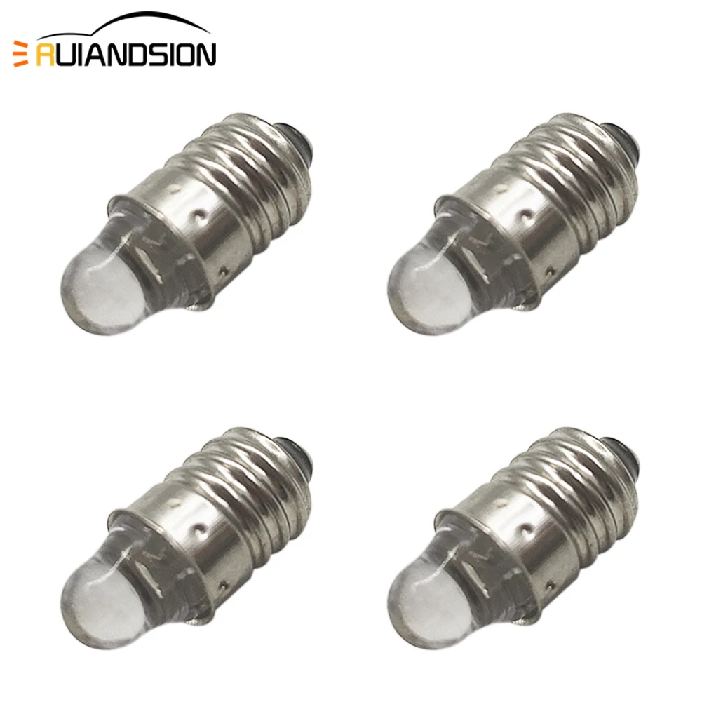 4Pcs High quality DC3V E10 Screw Thread LED Machine Light Equipment ...