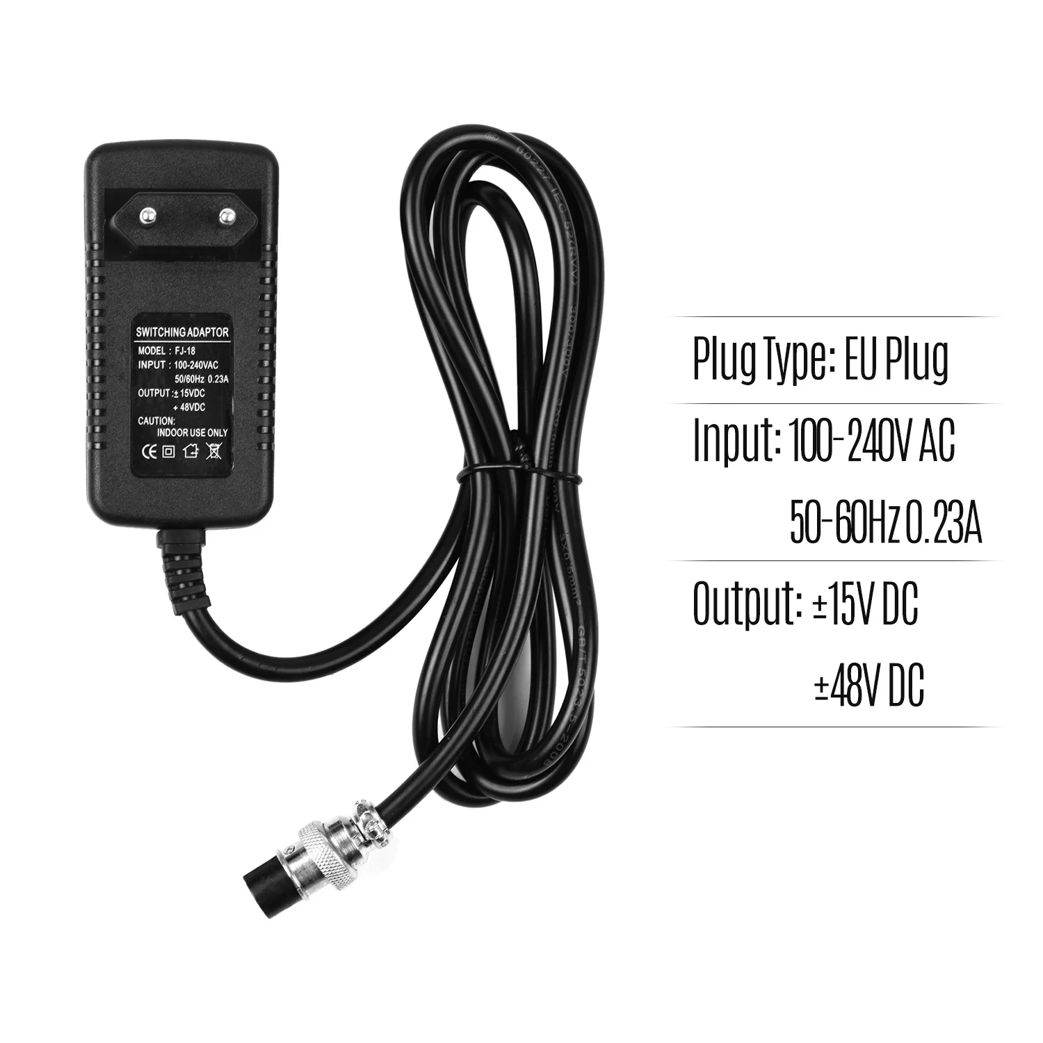 Mixer-Power-Supply-Mixing-Console-AC-Adapter-15V-230mA-Universal-4-Pin ...