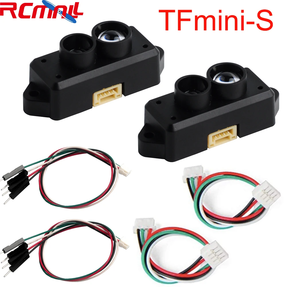 2PCS 0.1 12m TFmini S Lidar Range Finder Sensor Module TOF Single Point ...
