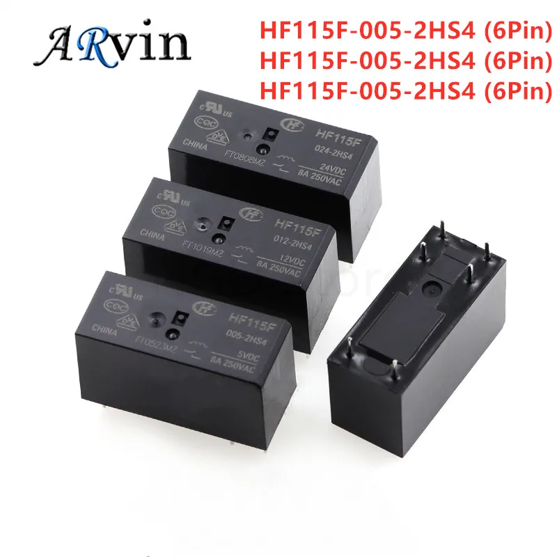 2PCS-Lot-100-New-Relay-HF115F-005-2HS4-HF115F-012-2HS4-HF115F-024-2HS4-HF115F-012.jpg