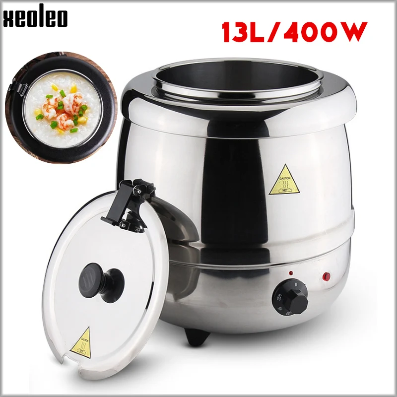 XEOLEO-13L-Electric-Slow-Cooker-Soup-Stew-Food-Heater-Warmer-for ...