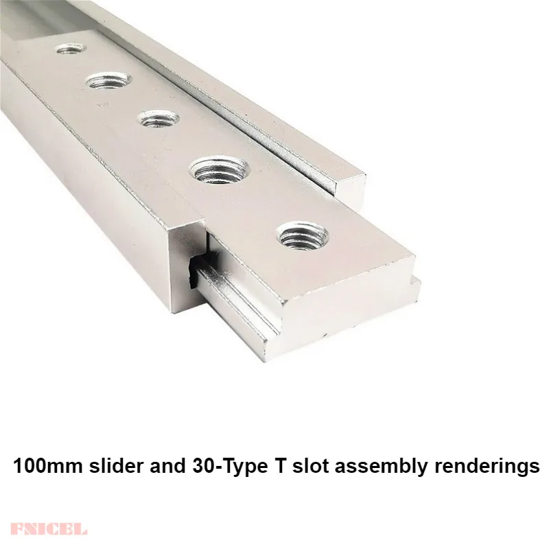 Aluminum M6/M8 T track Slider Sliding Bar T Slot Nut For 30/45 Type T ...