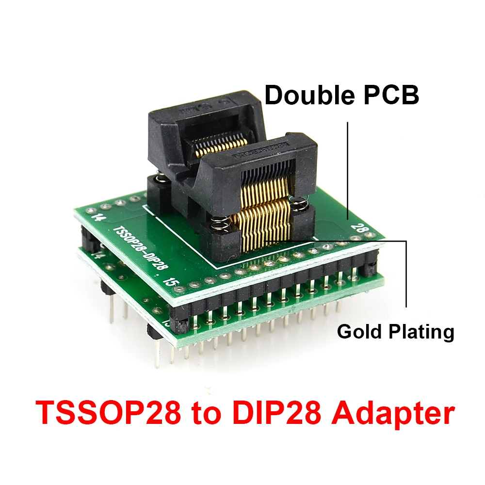 AdapterTSSOP28 SSOP28 SOP28-DIP28 adapter SOP20 SOP16 SOP8 150mil ...