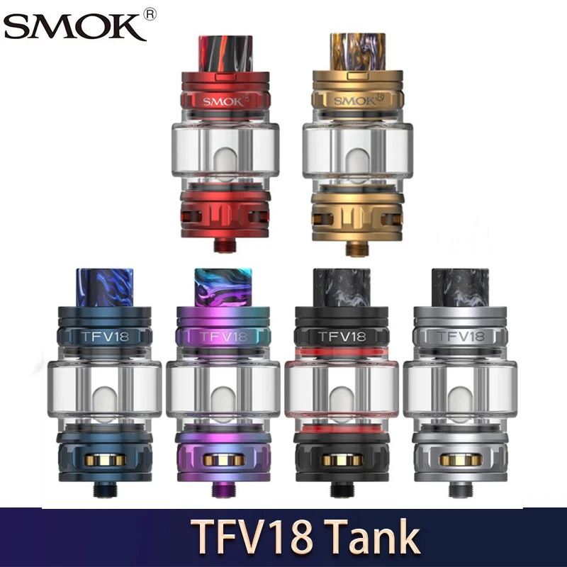 Electronic Cigarette Original SMOK TFV18 Atomizer Vape Box Mod Tank ...