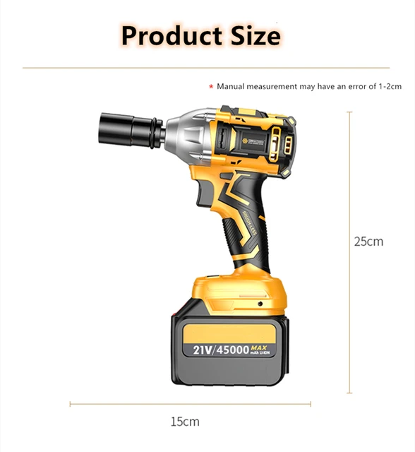 320Nm Brushless Electric Bolt Tightening Machine Cordless, 52% OFF