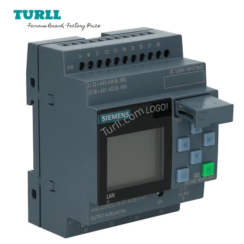 SIEMENS LOGO 8 8.3 PLC Logic จอแสดงผลโมดูล Ethernet Web 12 24 230 CE ...