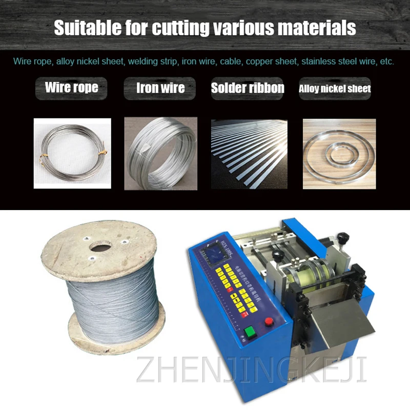 Fully Automatic Wire Rope Cutting Machine Copper Wire Cutting Machine ...