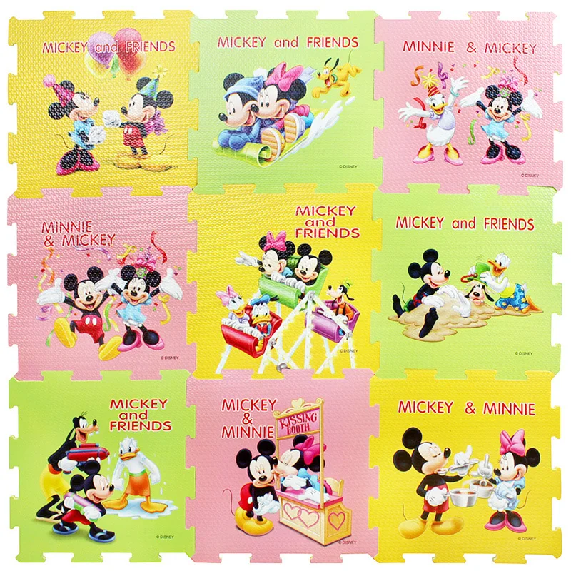 Disney Play Mat for Children Baby Good Cushioning Foam Fall Prevention ...