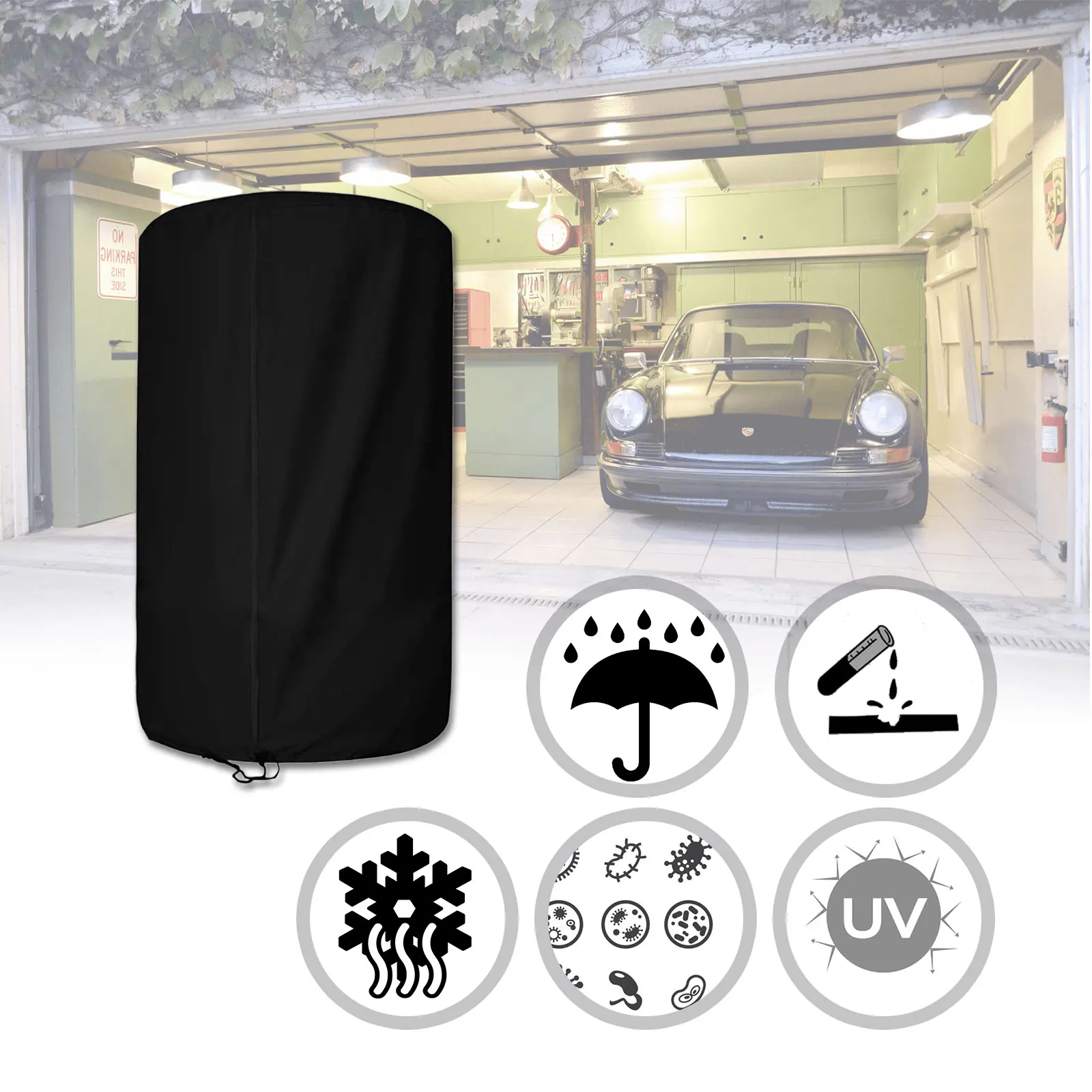 Car Tire Storage Cover Tire Cover Waterproof Sunscreen Dust Protection ...