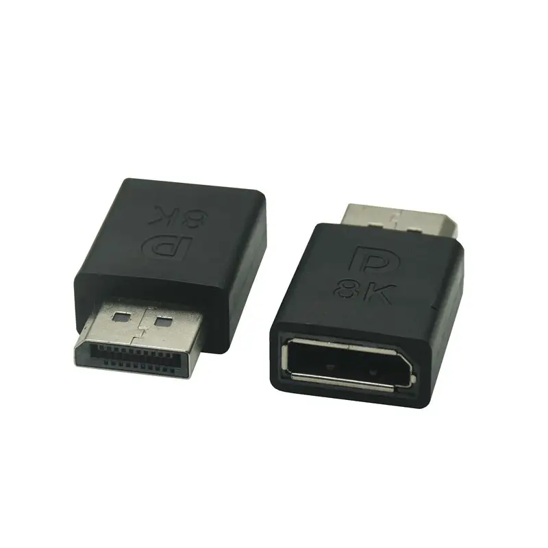 Displayport 1.4v 2K 4K 8K 60HZ adapter 90 degree Right angled DP Male ...