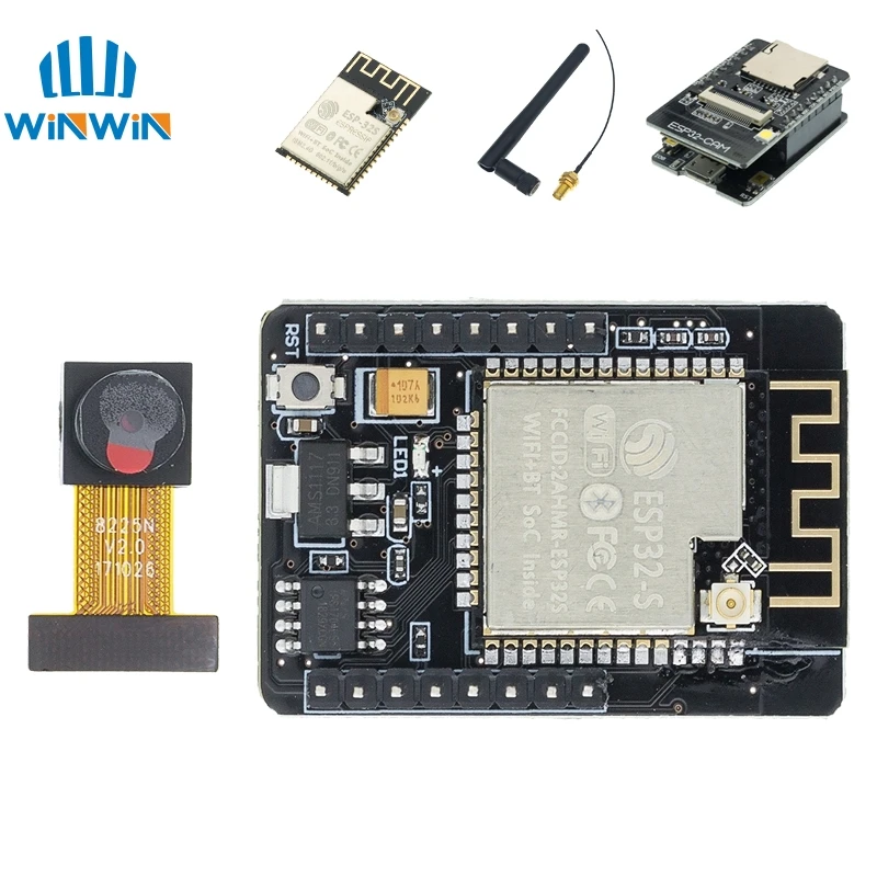ESP32-CAM WiFi Module ESP32 serial to WiFi ESP32 CAM Development Board ...