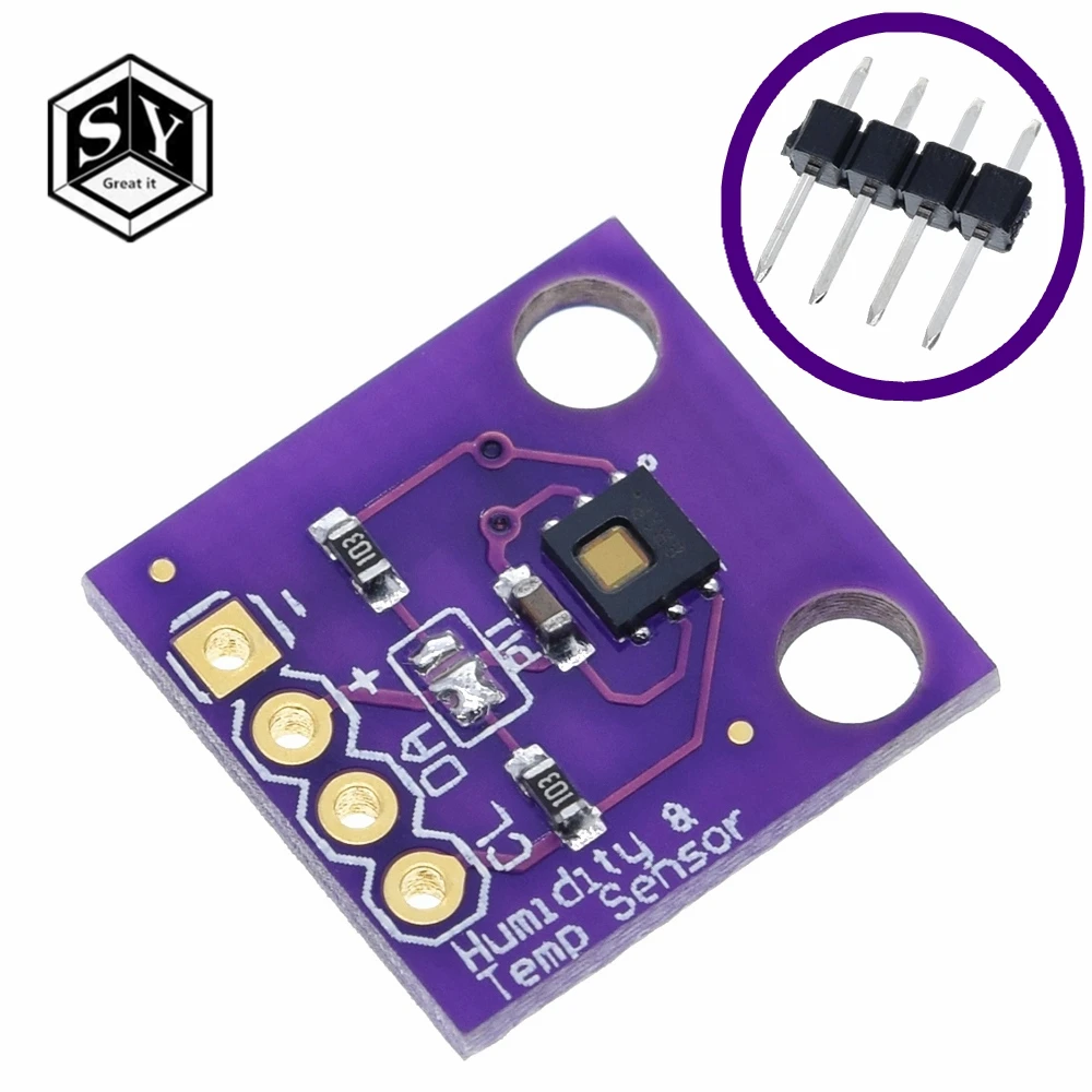 HDC1080 module Low Power, GY 213V HDC1080 High Accuracy Digital ...