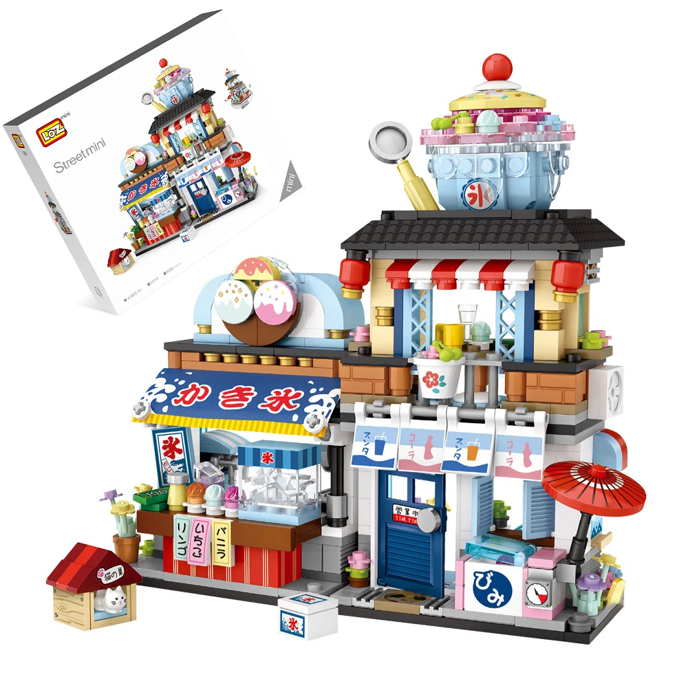 Toys & Games Building & Construction LOZ Mini Building Blocks Takoyaki ...