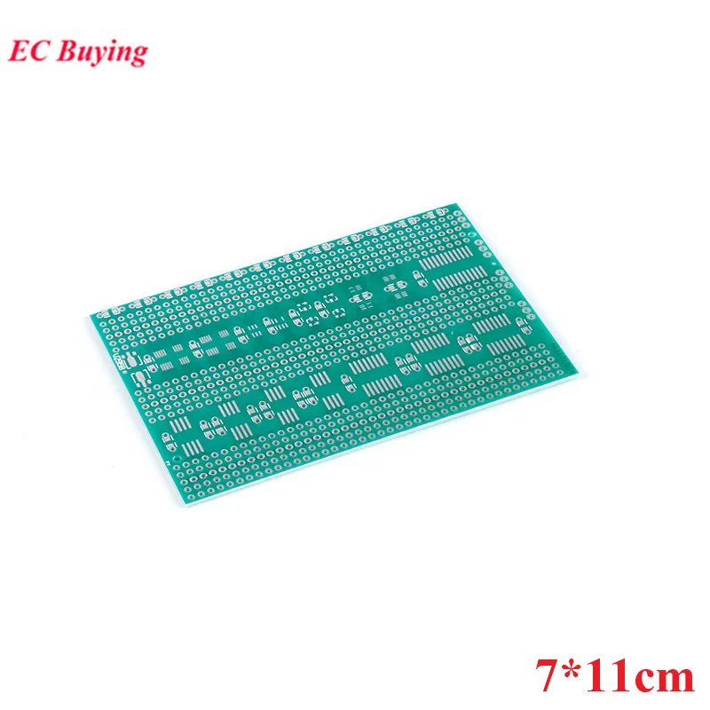 7x11cm-Single-Side-SMD-Universal-PCB-Circuit-Board-Transfer-Adapter ...