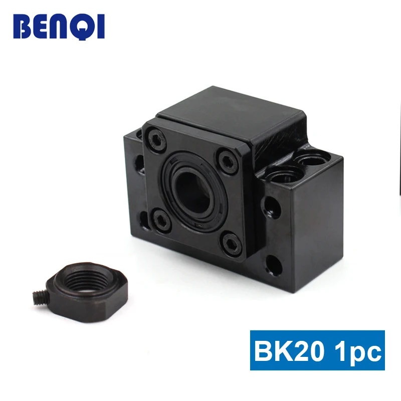 SFU2505 볼 스크류 지지대 BK20 나사 직경 = 25mm 2505 SFU2510 2525 볼 스크류 끝 지지대 ...