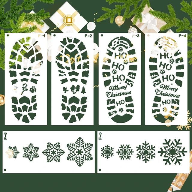 Printable Santa Feet