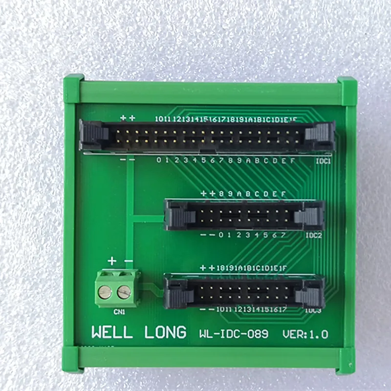 PLC-terminal-block-IDC40-Pin-to-IDC20-Pin-terminal-block-32-to ...
