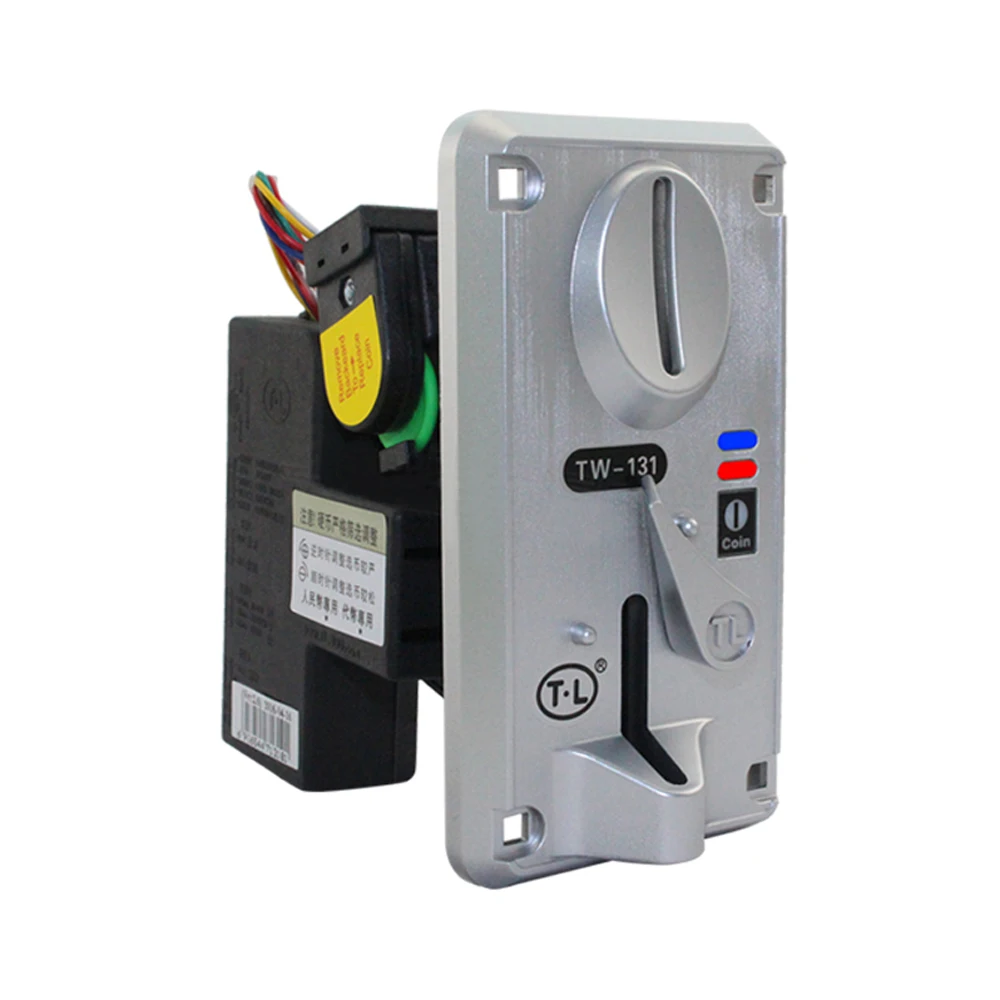 TW 131 CPU Comparable Vetical Coin Acceptor Drop Insert Coin selector ...