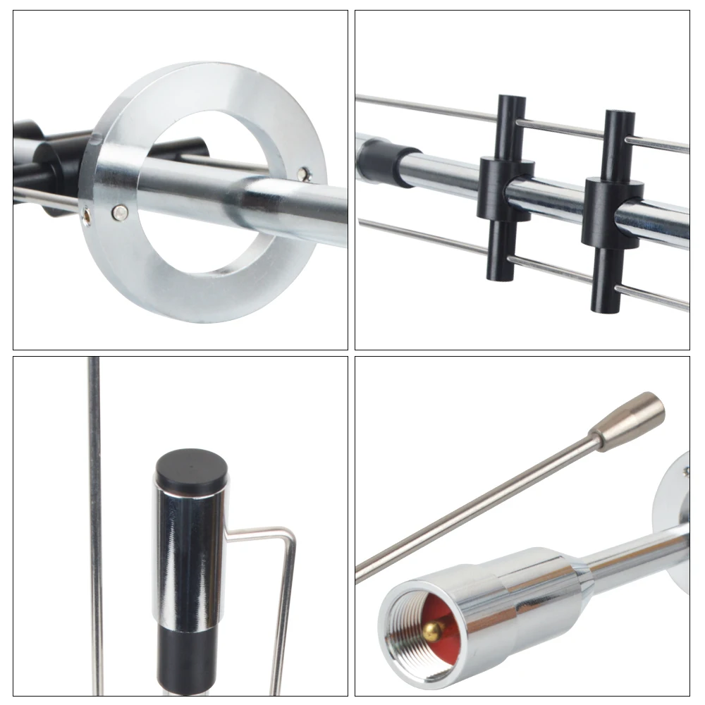 145-435MHz 3.5dBi High Gain Mobile Car Radio Antenna for TYT QYT Dual ...