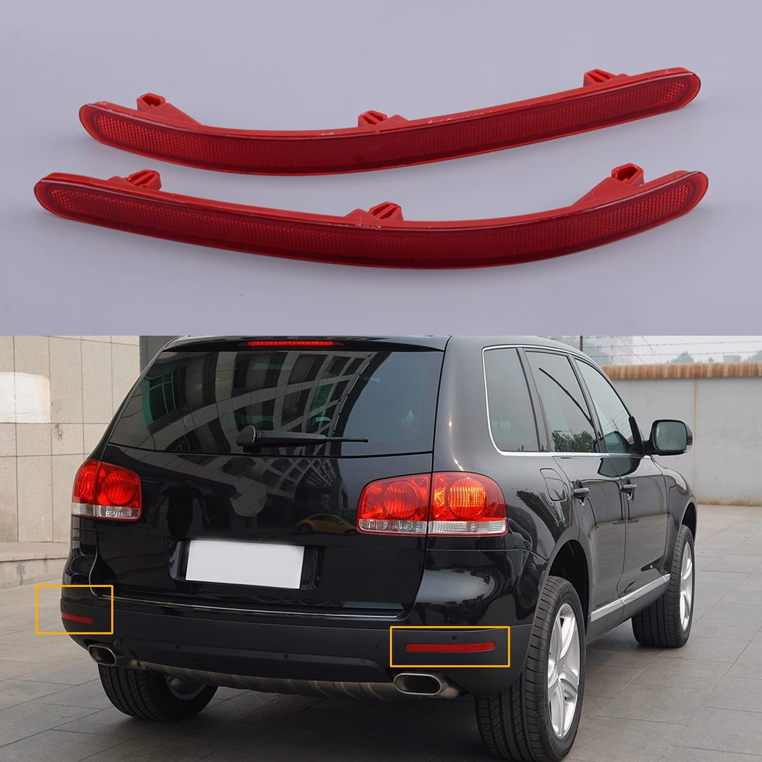Volkswagen Touareg 2004 Red