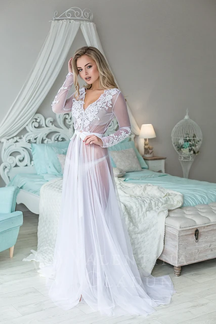 See Through White Robes