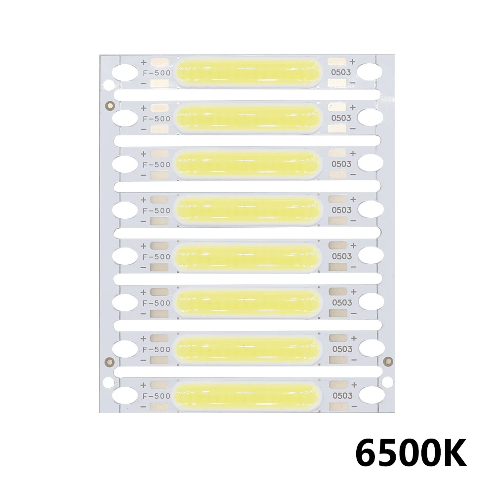 8pcs 1w 3w 5w 300ma Cob Led Light Chip 3v 9v 12v 15v 17v For Flashlight ...