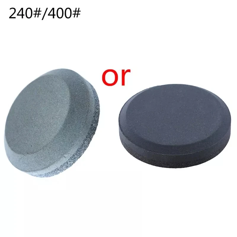 240-400-Household-Knife-Whetstone-Round-Axe-Sharpening-Stone-Hand-Dual ...