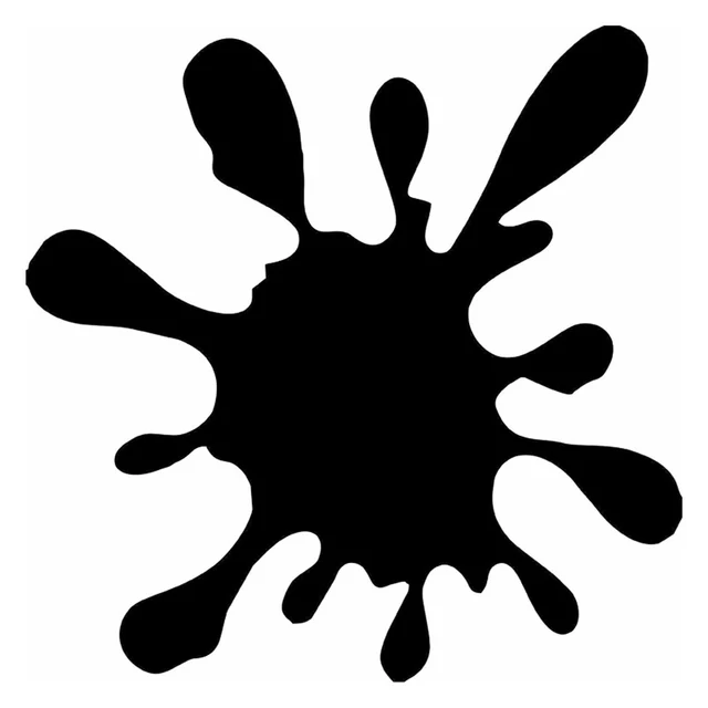 YJZT 16.4X16.4CM Paint Stain Funny Scratch Occlusion Vinyl Decal Car ...