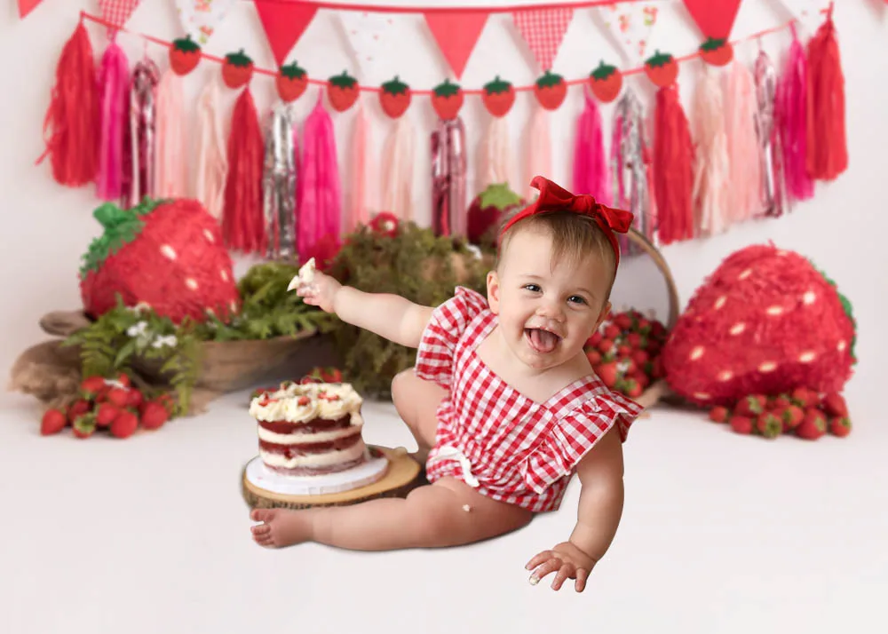 Baby Strawberry Shortcake Background
