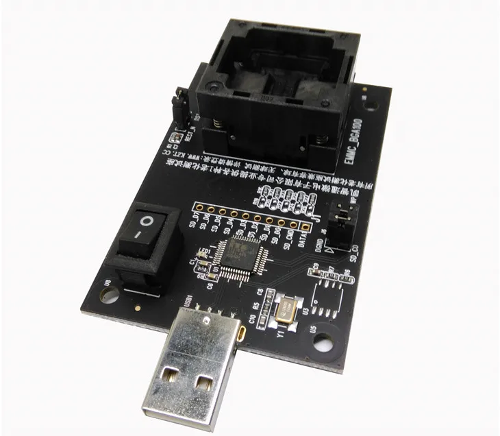 eMMC100 Socket USB Interface,BGA100 Tester Nand flash Reader Programmer ...