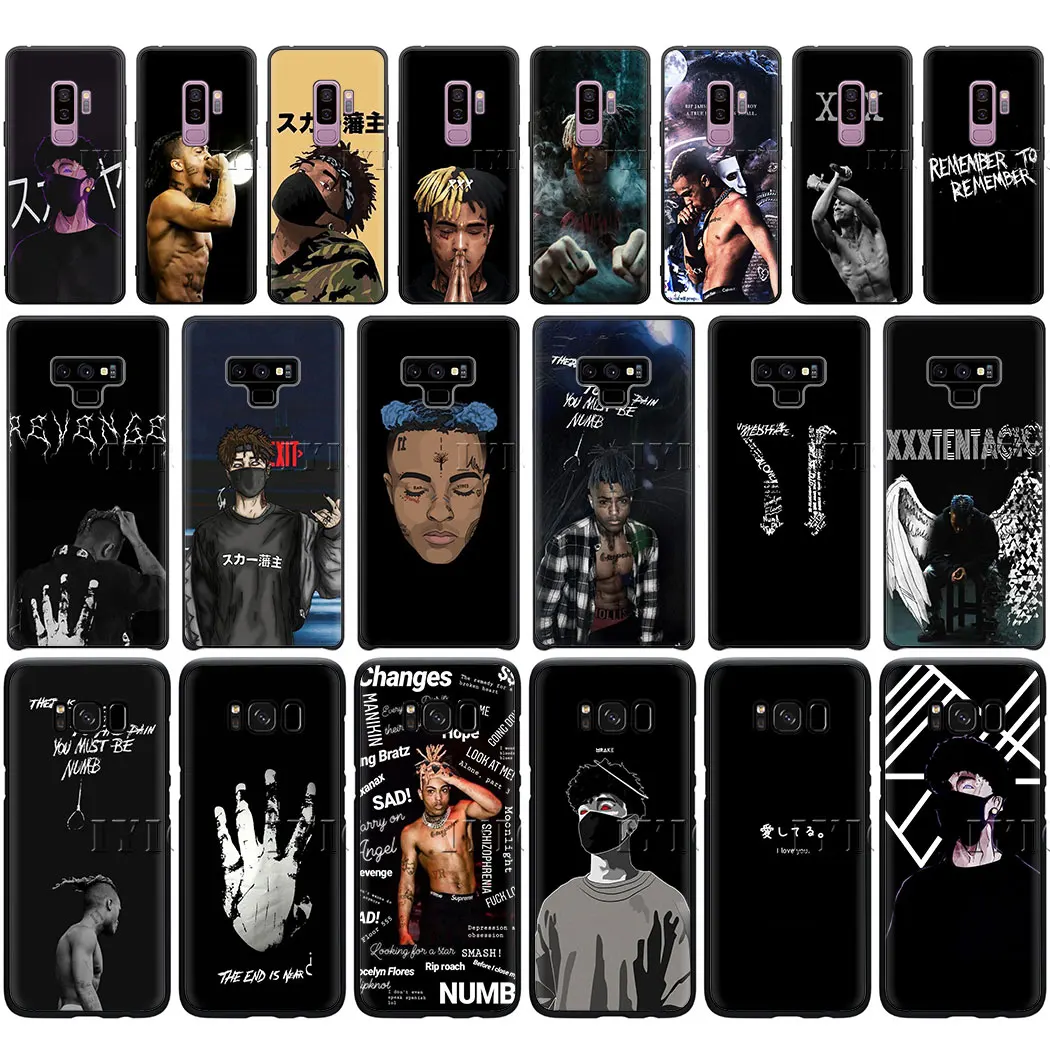 XXXTENTACION Sad 17 Soft Silicon phone Case for Samsung S10 S9 S8 Plus ...