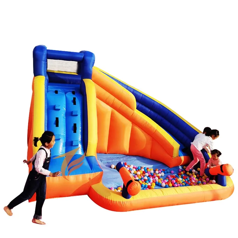 Funinflatable Durable Oxford Inflatable Water Slide For Family Kids ...