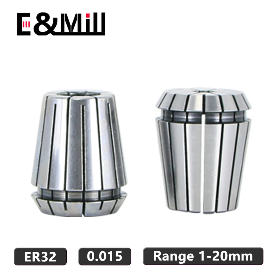 Milling Machine Tool ER32 Collet Chuck Set For CNC Milling & Engraving ...