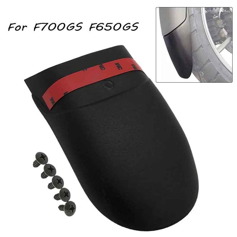 Motorcycle Black Front Fender Protector Extension Fender Mudguard ...