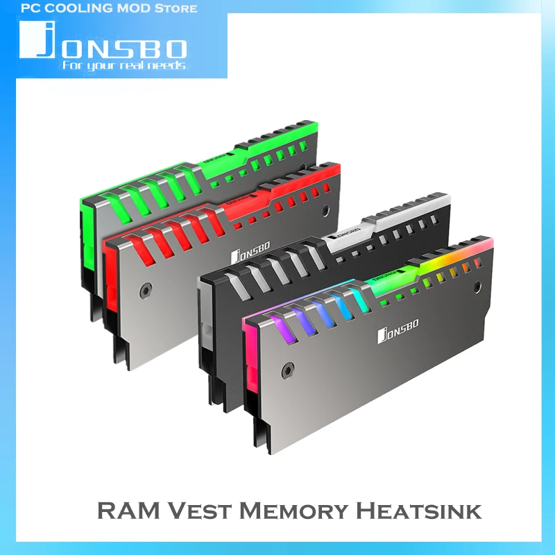 Ram Cover Rgb Cooler Radiator Heatsink Heat Sink 2pcs Case - AliExpress