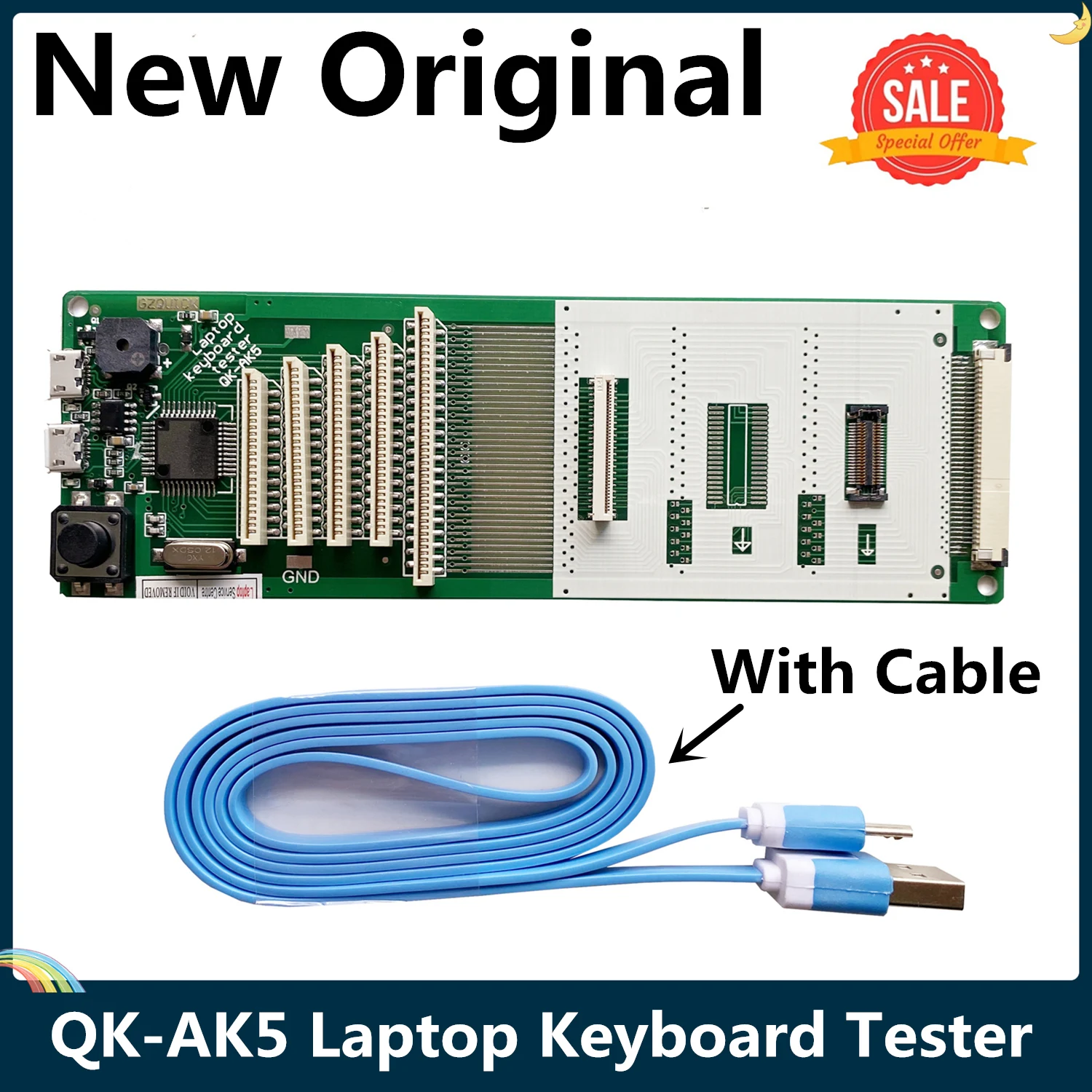 LSC New QK AK5 Laptop Keyboard Tester Testing Device Machine Tool USB ...