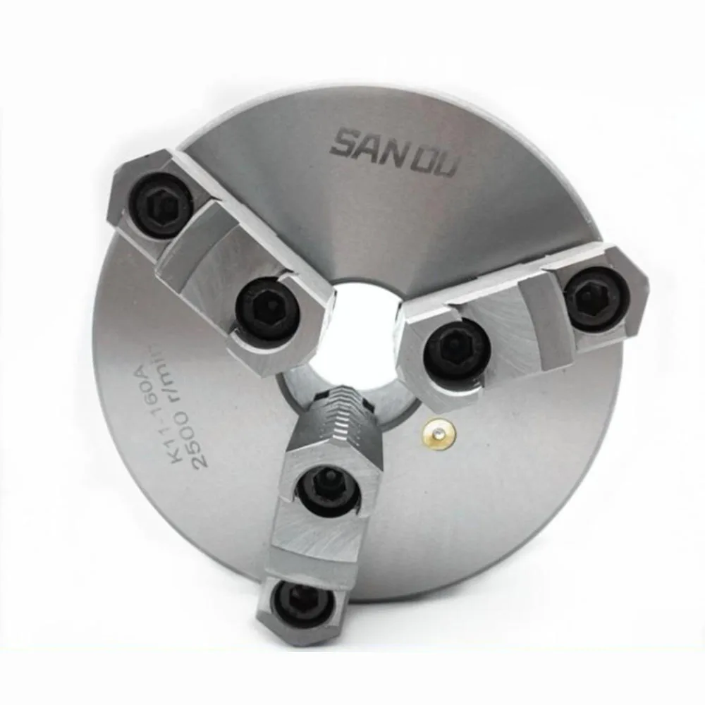 3 Jaw Lathe Chuck 80mm 100mm 125mm 130mm 160mm 200mm Self-Centering ...