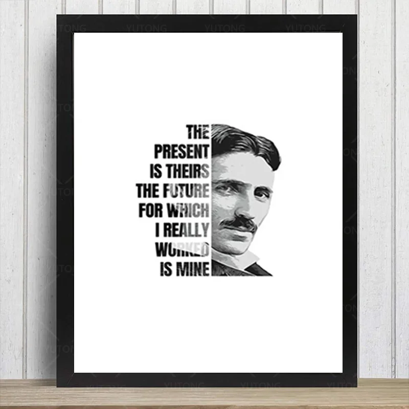Nikola-Tesla-Art-Wall-Pictures-Poster-and-print-Fan-Art-Canvas-Wall-Art ...