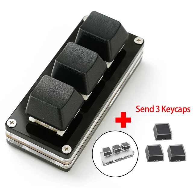 2/3/4/6/7/8/9/16 Keys Black Mini Keypad Numpad Mechanical Keyboard OSU ...