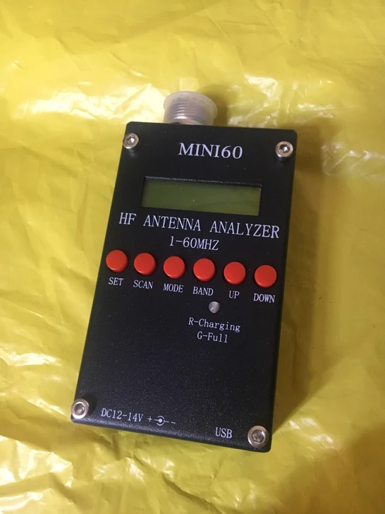 블루투스 안드로이드 버전 MINI60, HF ANT SWR 안테나 분석기 미터, 1 60 Mhz, 신제품|analyzer|analyzer antenna - AliExpress