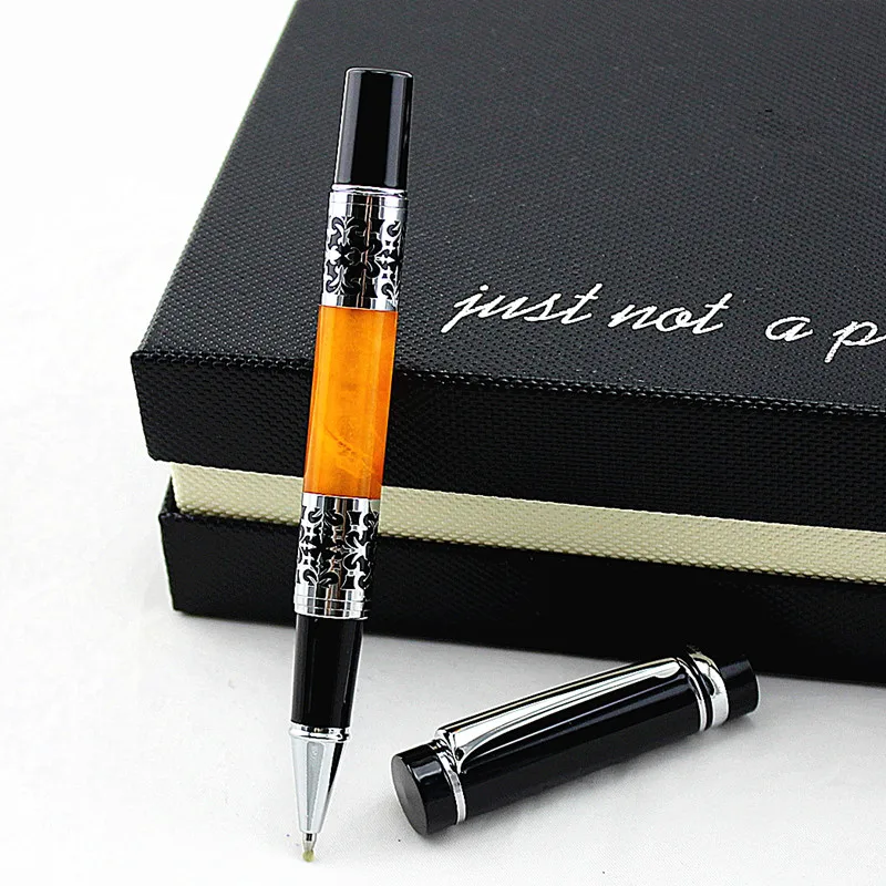 High-Quality-Luxury-Metal-Ballpoint-Pen-Sculpture-Pattern-Roller-Pen ...