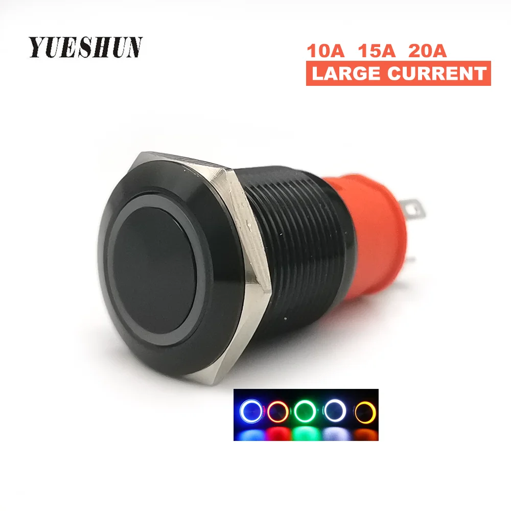 Led Push Button Switch 220 V | 220v Led Push Button Switch | Button ...